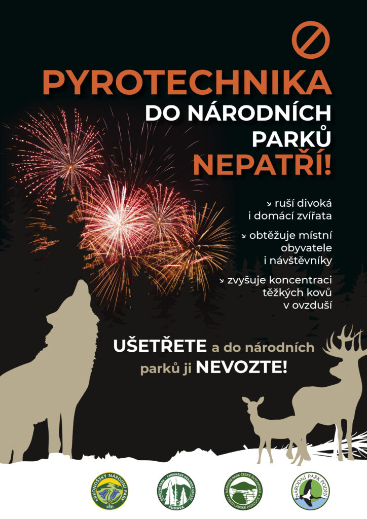 Pyrotechnika do národních parků nepatří! - Město Pilníkov